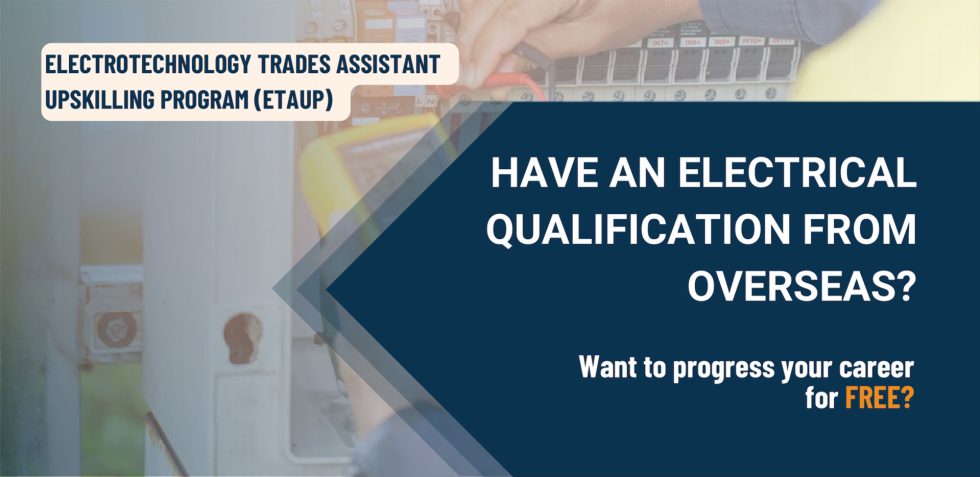 Electrotechnology Trades Assistant Upskilling Program (ETAUP ...
